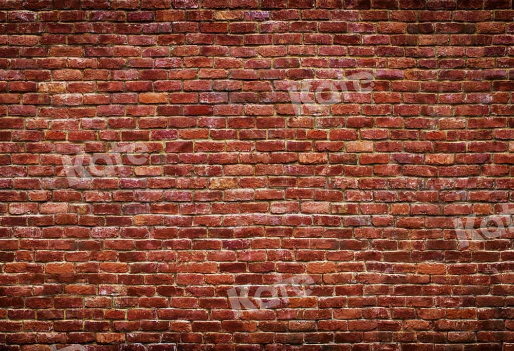 Kate 10x8ft Red Brick Wall Fabric Backdrops for Photography Retro Brick ...