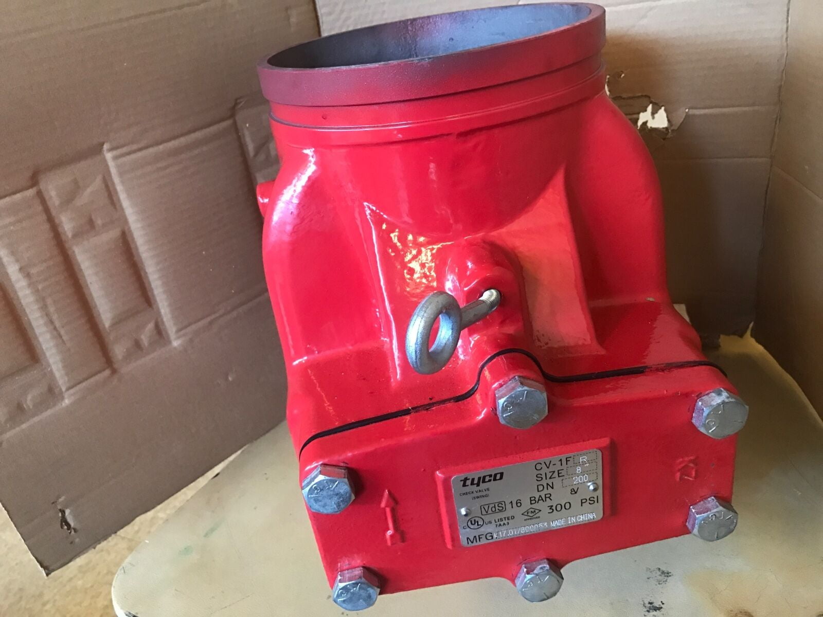 595901080 TYCO 8 CV-1FR SHOTGUN RISER CHECK VALVE 8" - Walmart.com