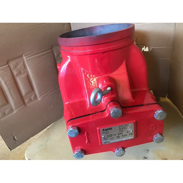 595901080 TYCO 8 CV-1FR SHOTGUN RISER CHECK VALVE 8" - Walmart.com