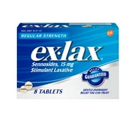Ex-Lax Maximum Strength Laxative, 24 CT (Pack of 6) - Walmart.com