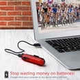 Bike Tail Light Rechargeable 2 Pack,Rear Red Bike Light for Night ...