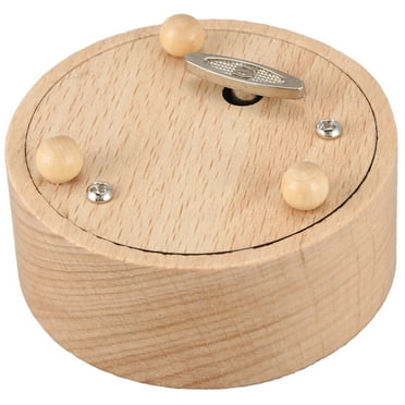 Wood Music Box Mini Vintage Engraved Hand-Operated Musical Box Birthday ...