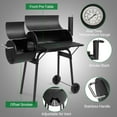 Seizeen Outdoor Charcoal Grill & Smoker, Portable BBQ Cooker with ...