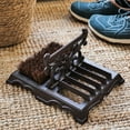 Esschert Design Cast Iron Boot Brush with Scraper - Walmart.com