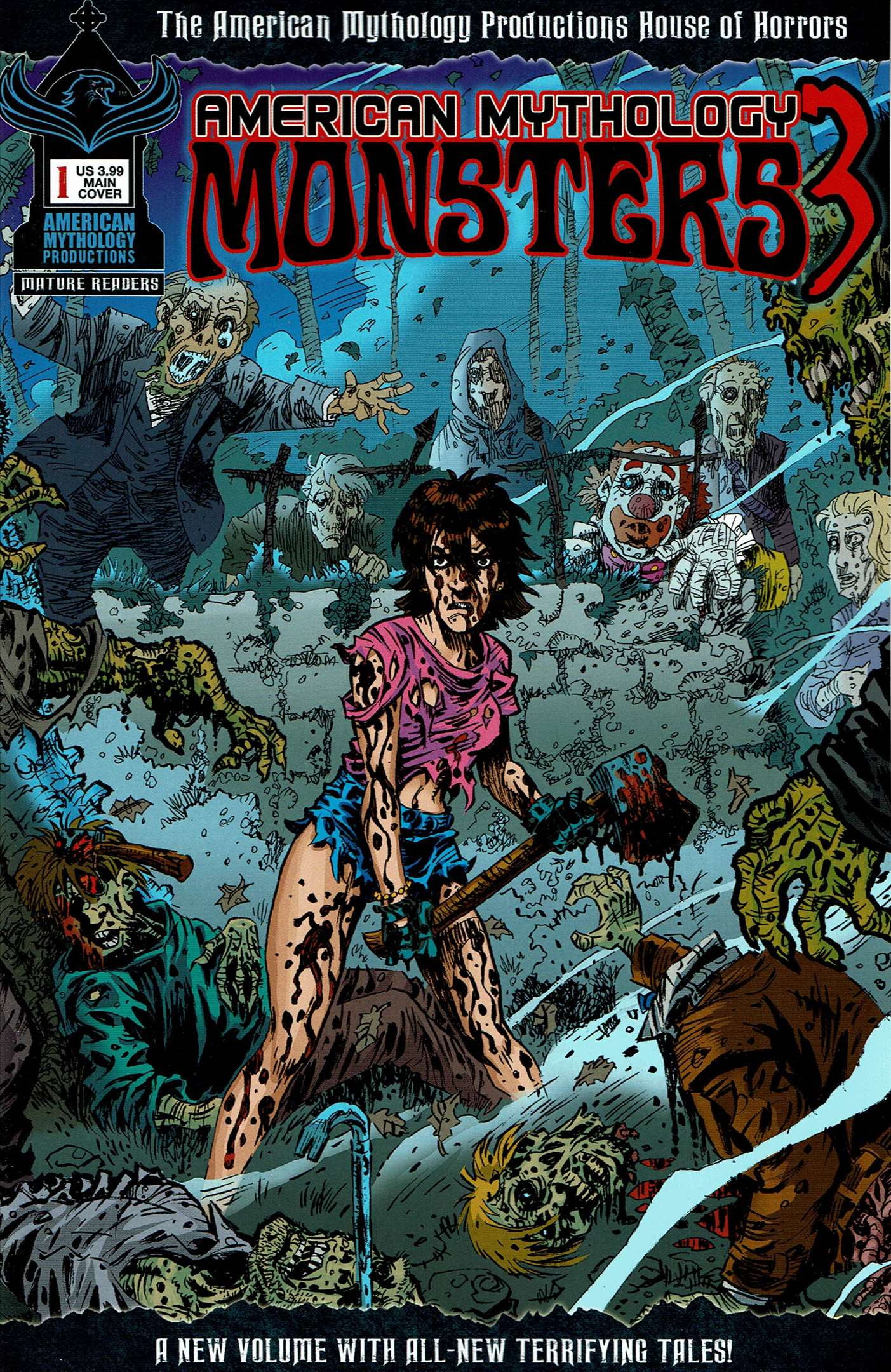 American Mythology Monsters (Vol. 3) #1 VF ; American Mythology Comic ...