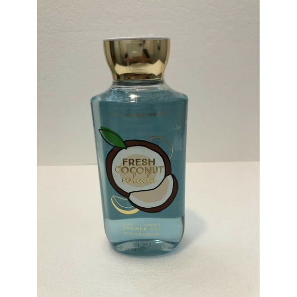 Bath and Body Works Shower Gel Body Wash 10 oz Shower Gel Fresh Coconut ...