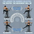 Syedee Weight Equipment: Adjustable Leg Raise & Full Body Hip Training ...