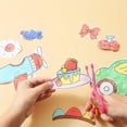 Children's Drawing Paper Sticky Drawing Roll Paper DIY Wall Coloring ...