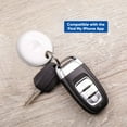Onn+ Item Locator White Bluetooth key finder with Apple Find My app ...