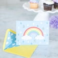 Blank Cards with Envelopes, Rainbow with Glitter (8-Count) - Walmart.com