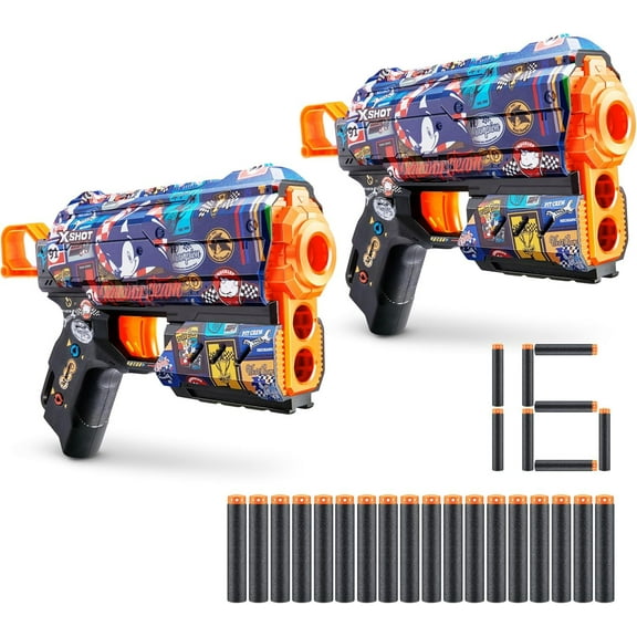 X-Shot Sonic the Hedgehog Speed Blaster Toy Gun - Walmart.com