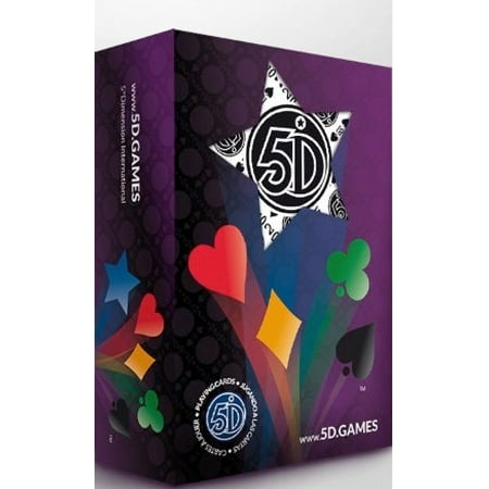 5D Deck (Black) - The Reinvented Playing Cards 1-10 players, ages 8 ...