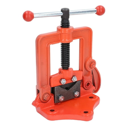 Pipe Plumbing Vise Tool, Cast Iron And Alloy Steel Easy Use Heavy Duty ...