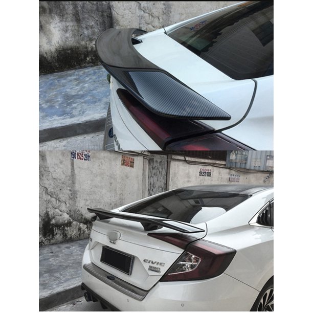 53" Universal Race Car Trunk Rear Spoiler Wing Tail-line Glossy Black ...