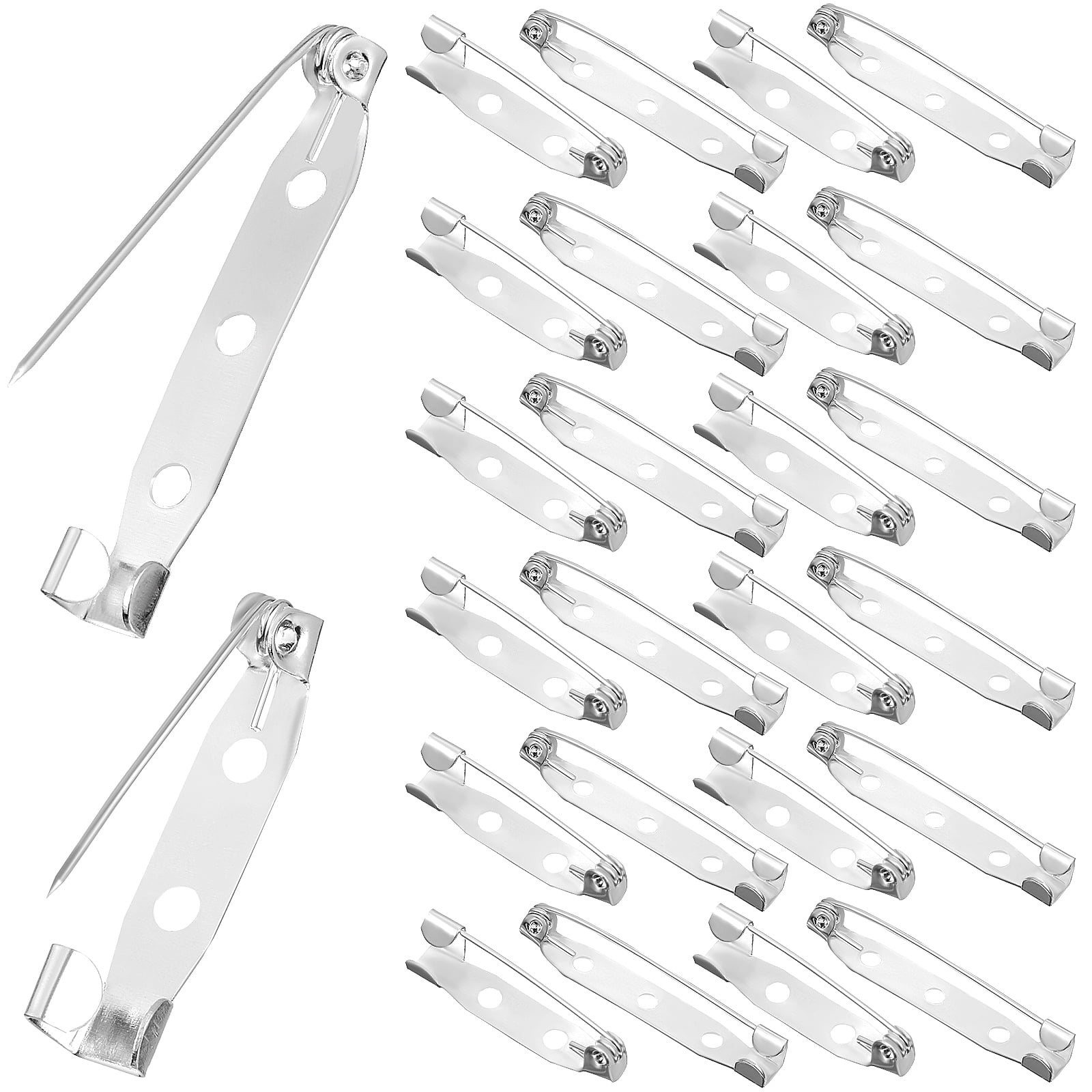 Click here for Unomor 100 Pcs Brooch Pins Brooch Backs Back Clasp... prices