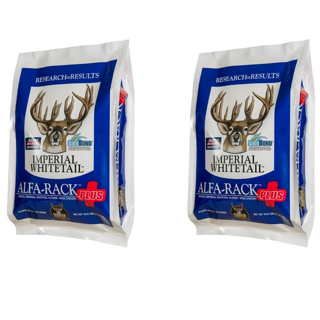 Whitetail Institute Imperial Alfa Rack Plus - 33 lbs (2.5 acres ...