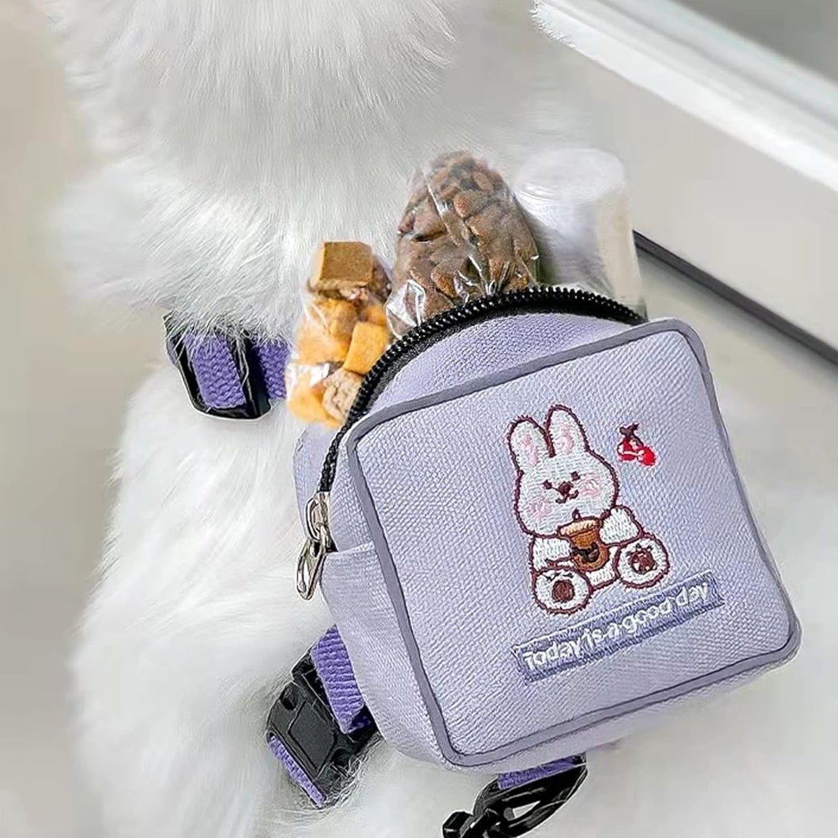 Backpacks For Dogs To Wear Dog Harness With Leash Set Dog Harness Bag ...