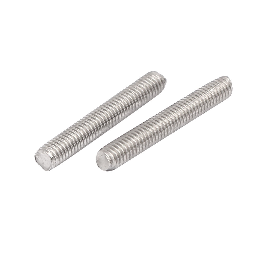 M3 x 20mm 304 Stainless Steel Fully Threaded Rods Fasteners Silver Tone ...