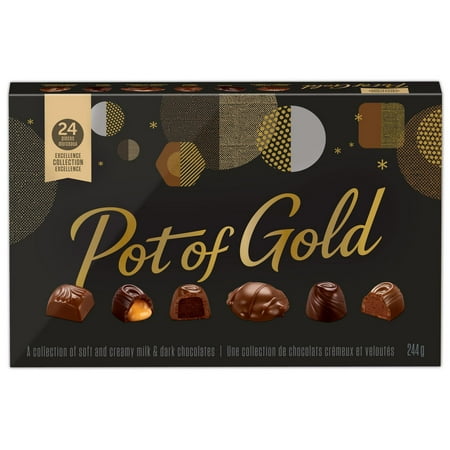 POT OF GOLD Excellence Collection, Chocolate Gift Box, 244g - Walmart.ca