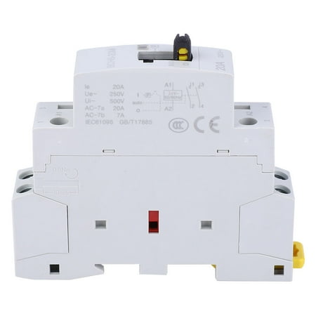 Household AC Contactor Switch BCH8-20M With Manual Function 2P20A ...
