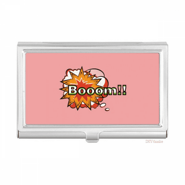 Boom Yes Diagram Business Card Holder Case Pocket Box Wallet - Walmart.ca