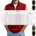 Chiccall Mens Summer Tank Top Quick Dry Quarter Zip Stand Collar ...