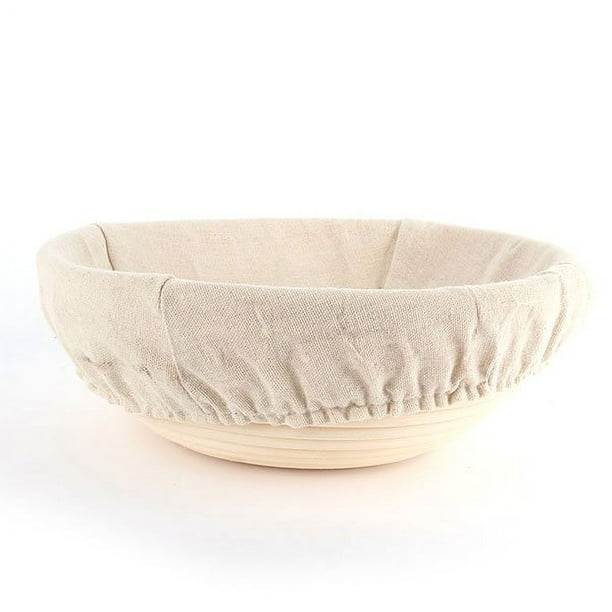 AMERTEER Bread Proofing Basket Dough Rising Rattan Handmade Bowl ...