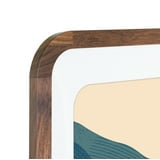 Mainstays 22x28 Matted to 18x24 Walnut Rounded Corner Poster Frame for ...