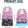 3PCS,Adult Bibs for Women Washable Bib Reusable Waterproof Clothing ...