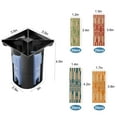 TSV Coin Counter Coin Sorter Tube with Wrappers, 4-in-1 Change Sorter ...