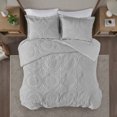 Home Essence Alivia Medallion Ultra Plush 3 Piece Comforter Mini Set ...