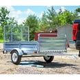 5 ft. x 7 ft. Multi Purpose Utility Trailer Kits with Drive Up Gate ...