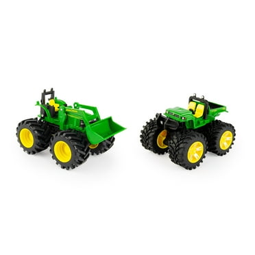 John Deere Toy Tractor Set, Monster Treads Value Set, 5 Piece - Walmart.com