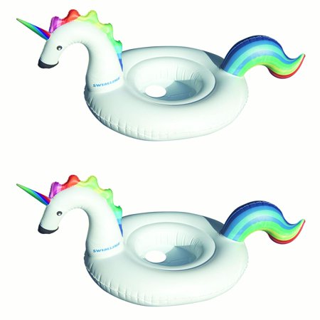 Inflatable Unicorn Baby Floating Lounger Raft Float for Swimming Pool ...