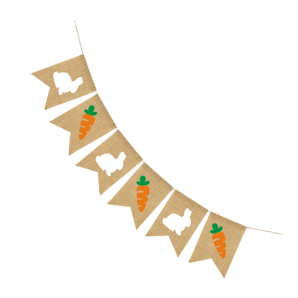 Click here for Letairis Easter Pendant Room Garland Burlap Craft... prices