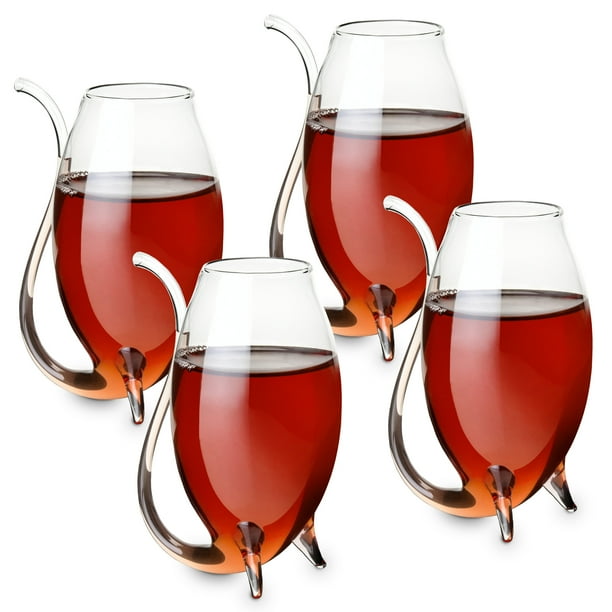 True Port Glasses with Sipper, Douro Port Wine Sippers Barware Glass ...