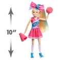JoJo Siwa 10 Inch Singing Doll, Sings High Top Shoes, Pink Cheerleading ...