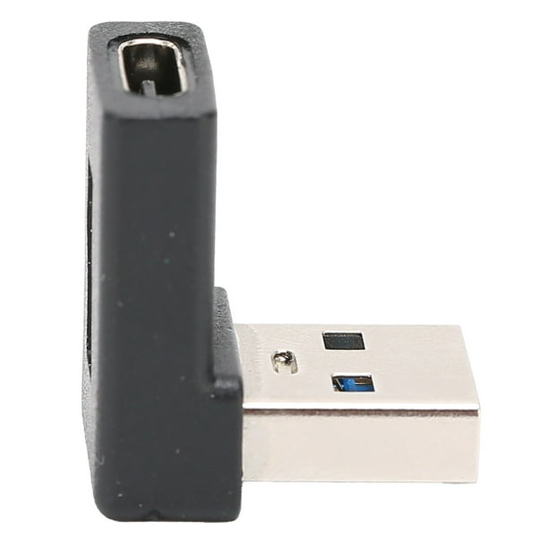 Computer Cable Adapter, USB To Type C Adapter L Shaped High Speed Data ...