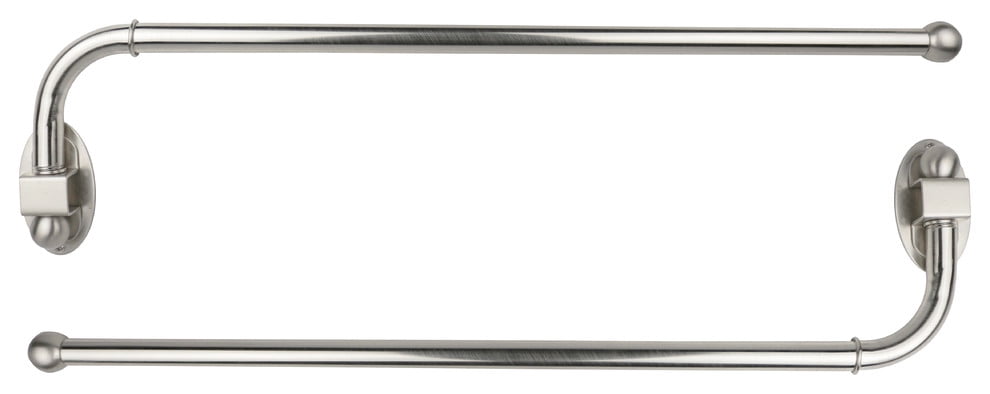 Urbanest Swing Arm Rods, 3/4", 24"-38", Brushed Steel, Set of 2 ...
