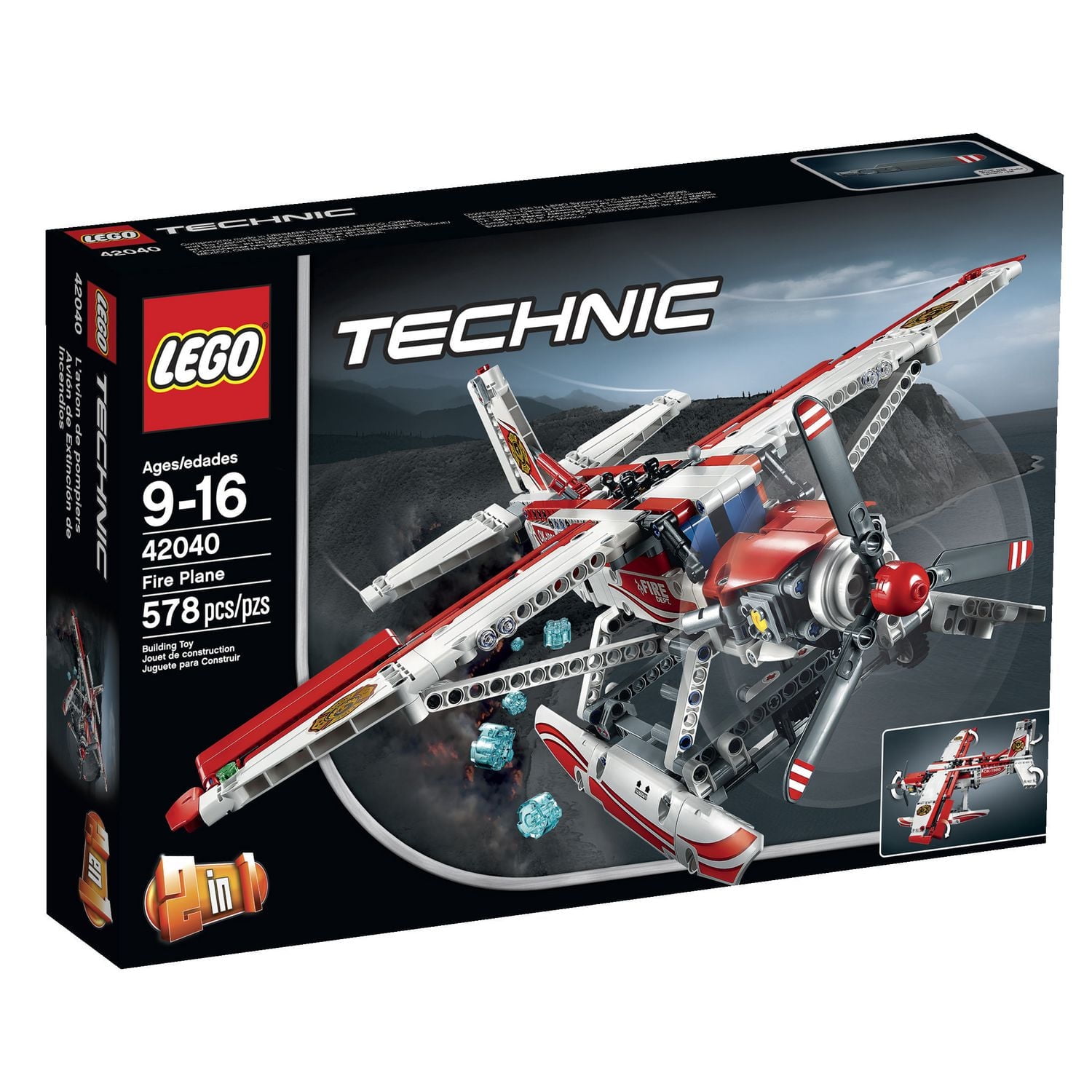 Click here for Lego Technic - Fire Plane (42040) prices