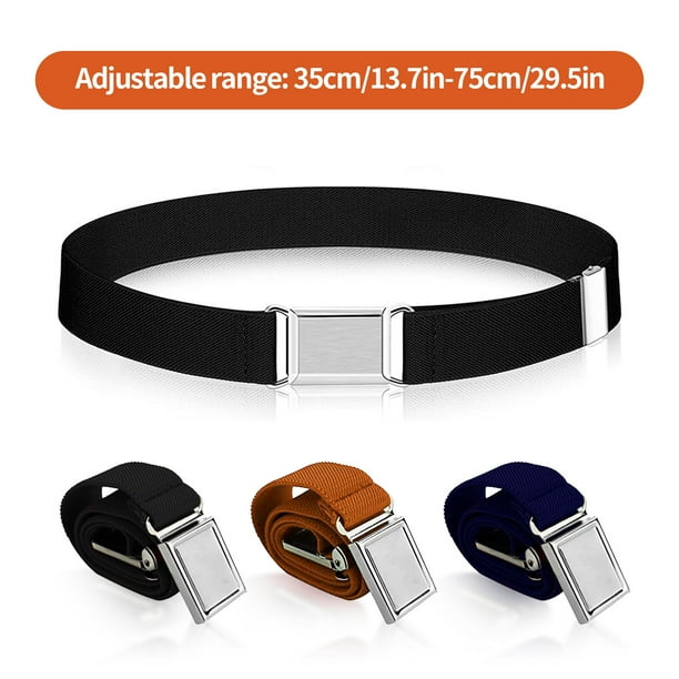 Langgg 3Pcs Kids Child Belts with Flat Buckle Fashion Wide Solid ...