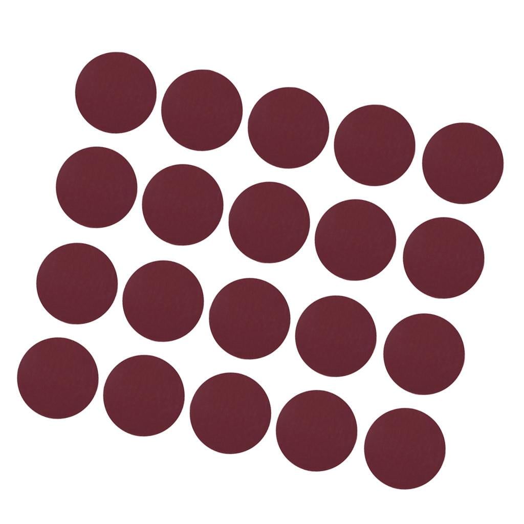 Pack 20pcs Round Sanding Paper Sander Disc for Wood Metal Polishing ...