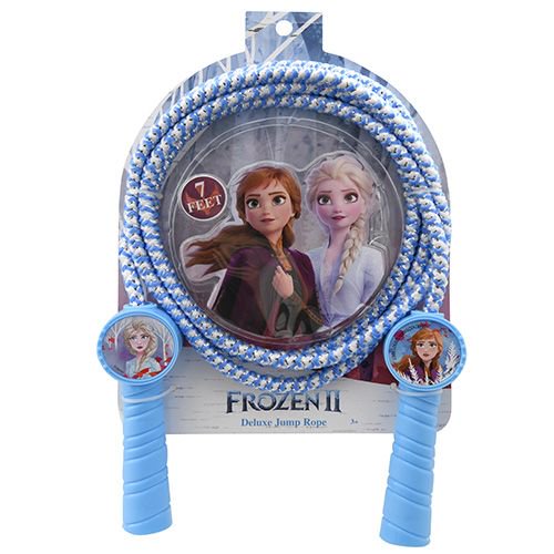 Frozen 2 Deluxe Jump Rope with Shaped Handles in 3D Blister- 2 PACK ...