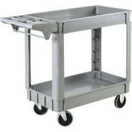 Lorell, Utility Cart, 1 Each, Black - Walmart.com