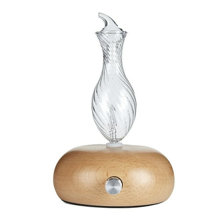 VONKY Waterless Nebulizing Essential Oil Diffuser Wood Grain A Type C ...
