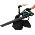 TruePower 40V Leaf Blower Vacuum Mulcher, Cordless, Lithium Ion, w ...