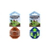 Bundle of 2 - Minecraft Spawn Egg Mini Figure |Brown Rabbit + Blue ...