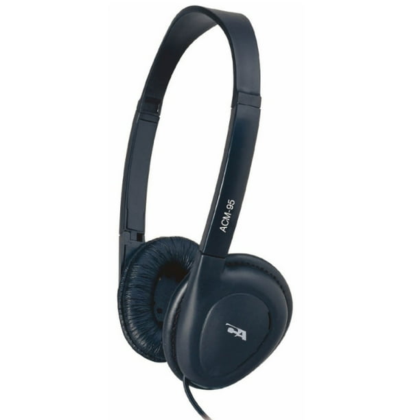 Cyber Acoustics ACM-90b PC/Audio Stereo Headphone ACM90B - Walmart.com ...