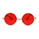 SA106 Summer Color Gradient Lens Circle Lens Round Hippie Sunglasses ...