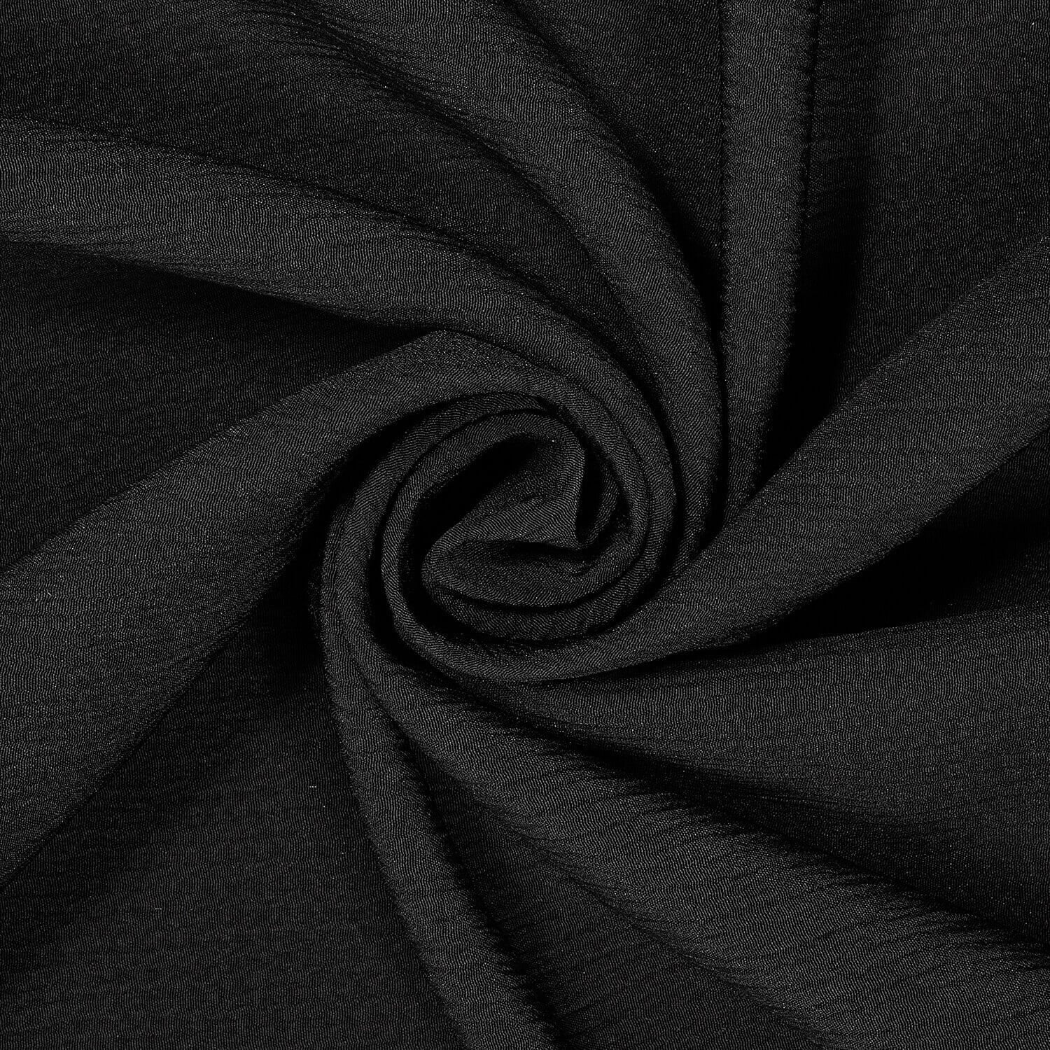 Crinkle Polyester Fabric 60" Wide Many Colors Draping & Apparel - Black ...
